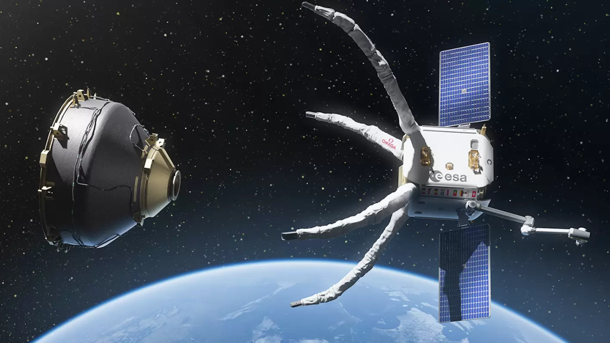 space debris removal projects